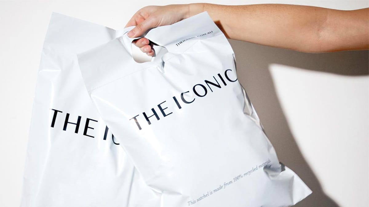THE ICONIC Packaging: Sustainable Satchels – alphaCOMMERCE